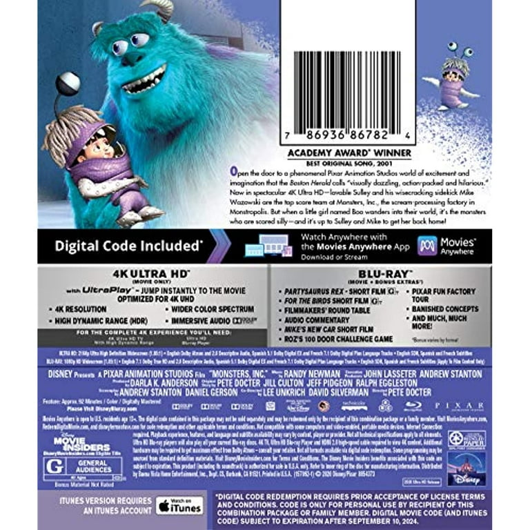 Monsters University Itunes Cover