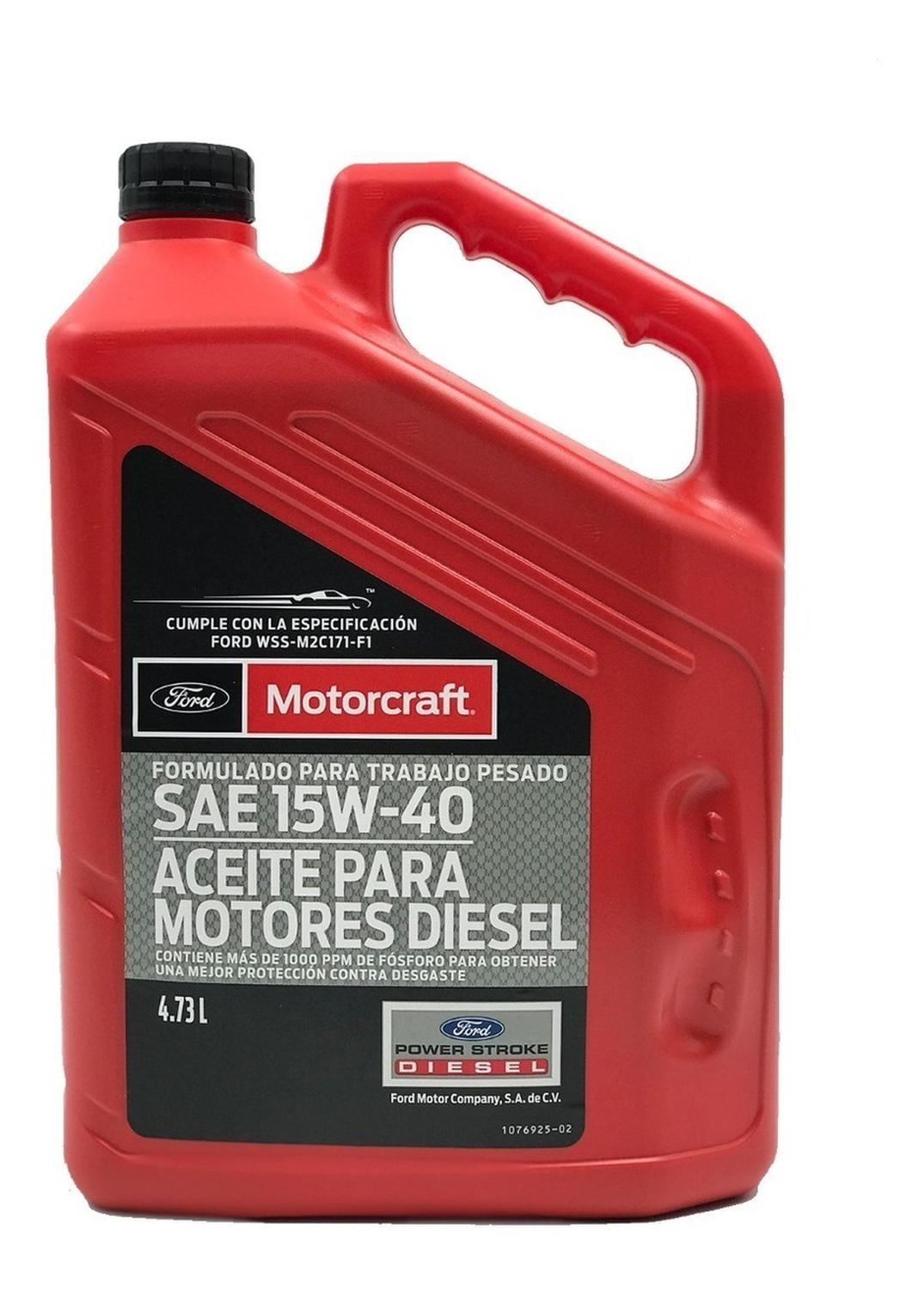 Aceite de Motor Diesel MOTORCRAFT 15w40 4.73 Litros Diesel | Bodega ...