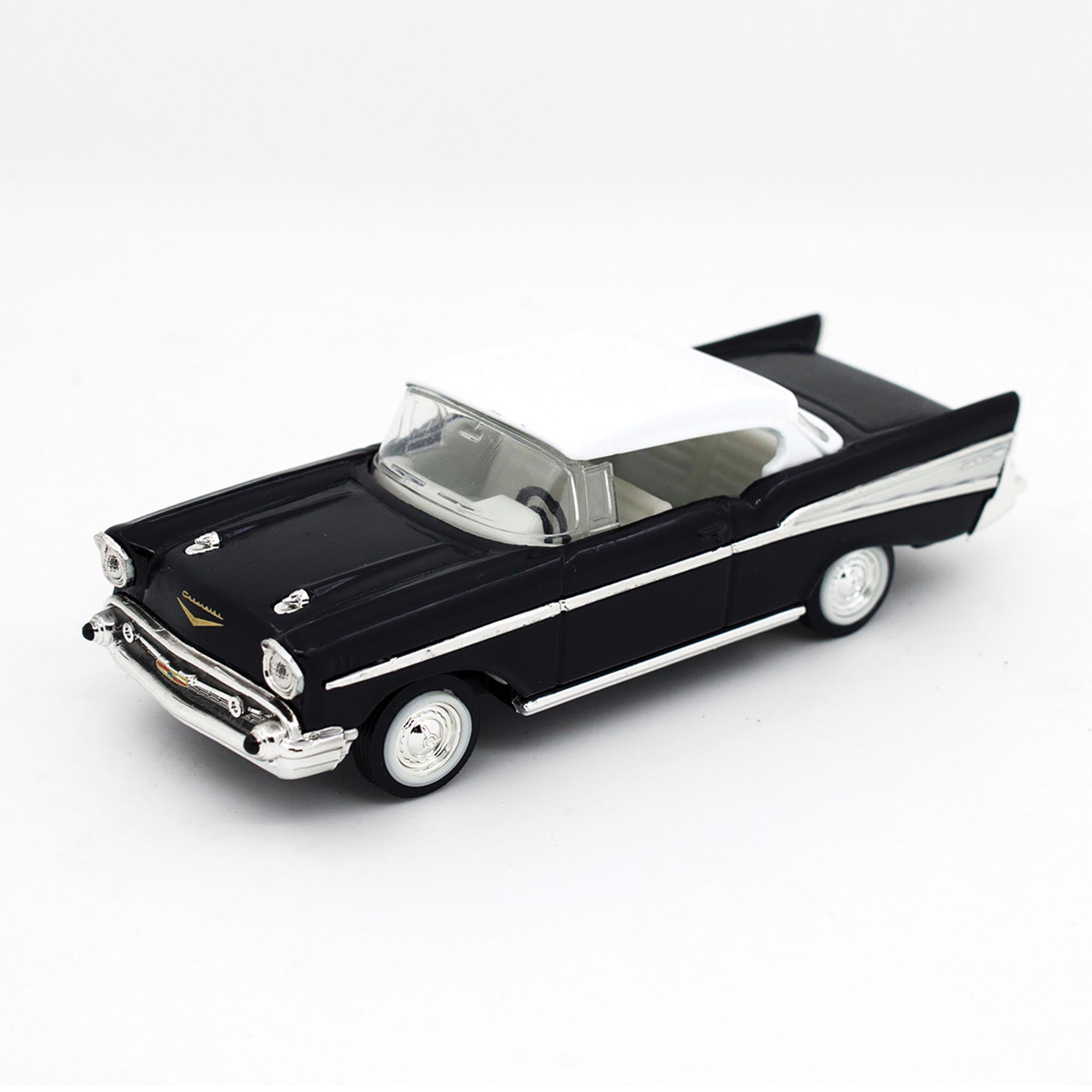 1957 Chevrolet Bel Air - Black 1:43 Scale Diecast Replica Model ...