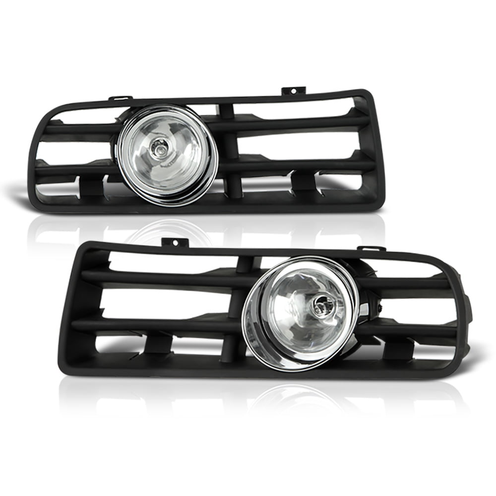 VIPMOTOZ Black Bezel OE-Style Front Fog Light Driving Lamp Housing ...