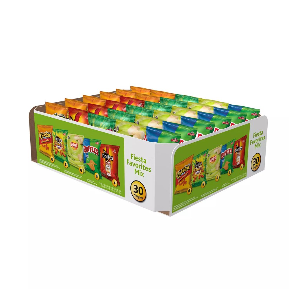 Frito-Lay Fiesta Favorites Mix (30 Pack) - Walmart.com - Walmart.com