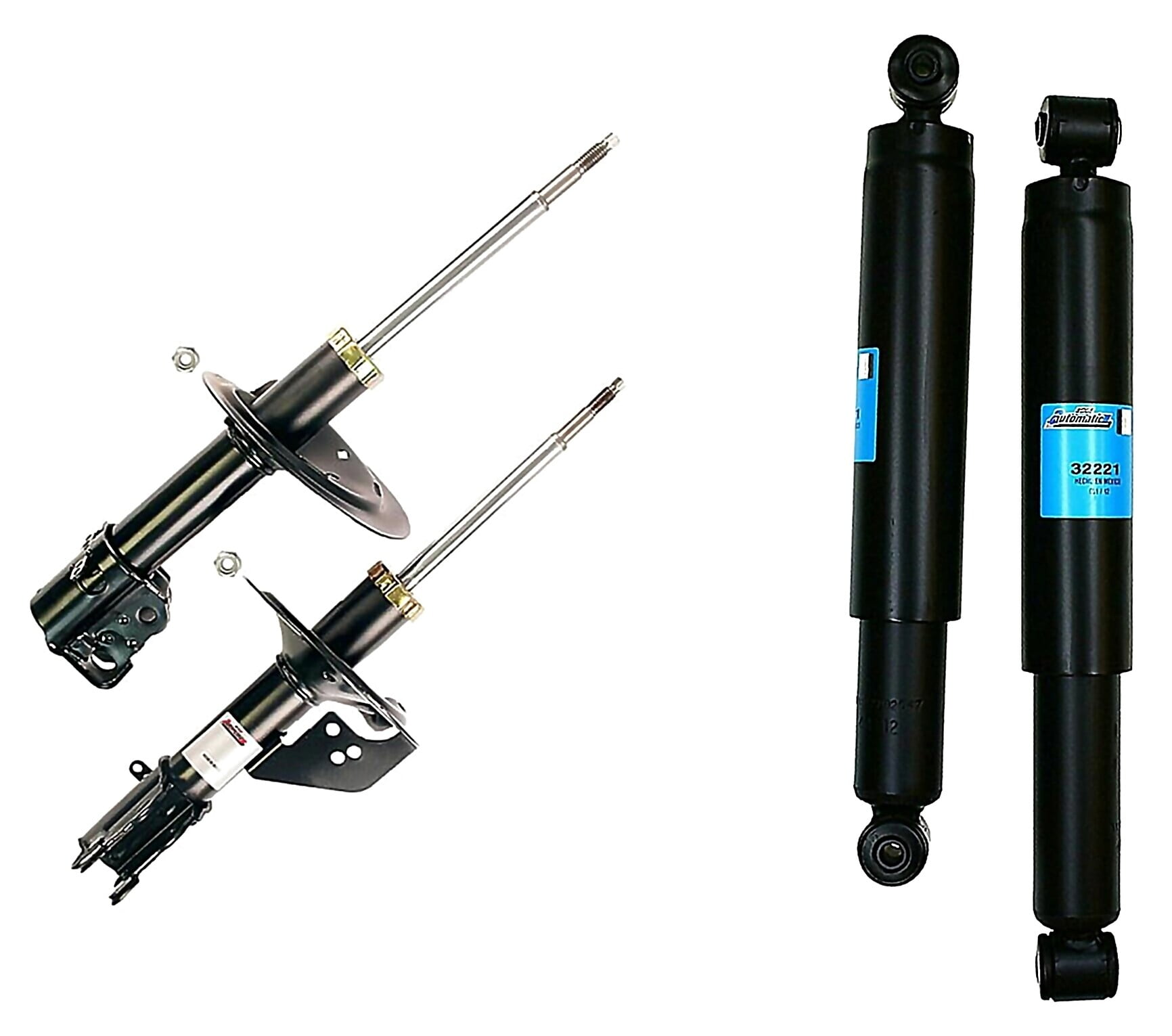 Jgo 4 Amortiguadores Hidráulicos Laser 1986 Chrysler Automatic BOGE ...