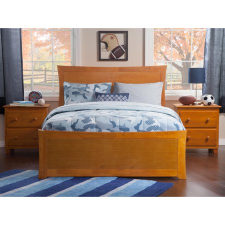 Metro Traditional Bed with Matching Foot Board, Multiple Colors and ...