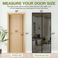Livhil Heavy Duty Outdoor Hanging Doorway Net, Magnetic Mesh Screen ...