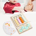 Rushawy Sliding Puzzle, Color Sorting Toy, Play and Learning Activity ...