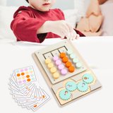 Rushawy Sliding Puzzle, Color Sorting Toy, Play and Learning Activity ...
