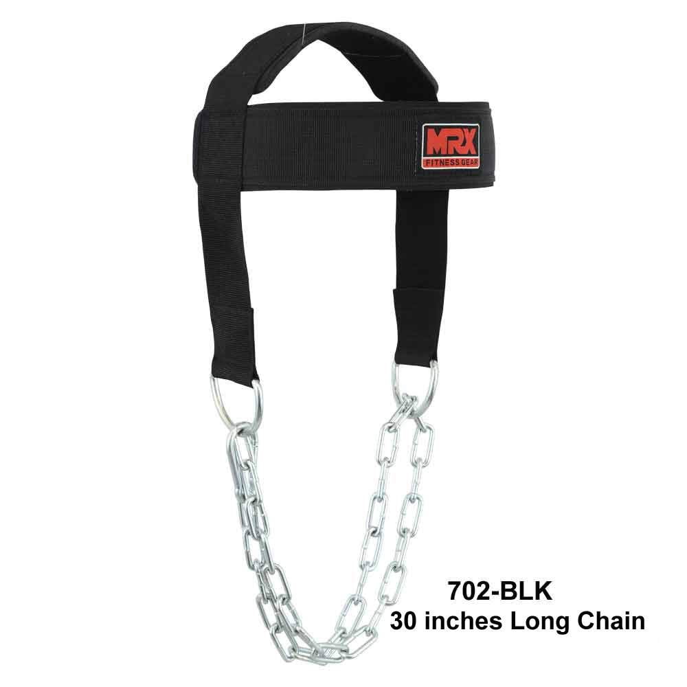 MRX - Weight Lifting Head Harness Padded With Adjustable Strap Neck ...