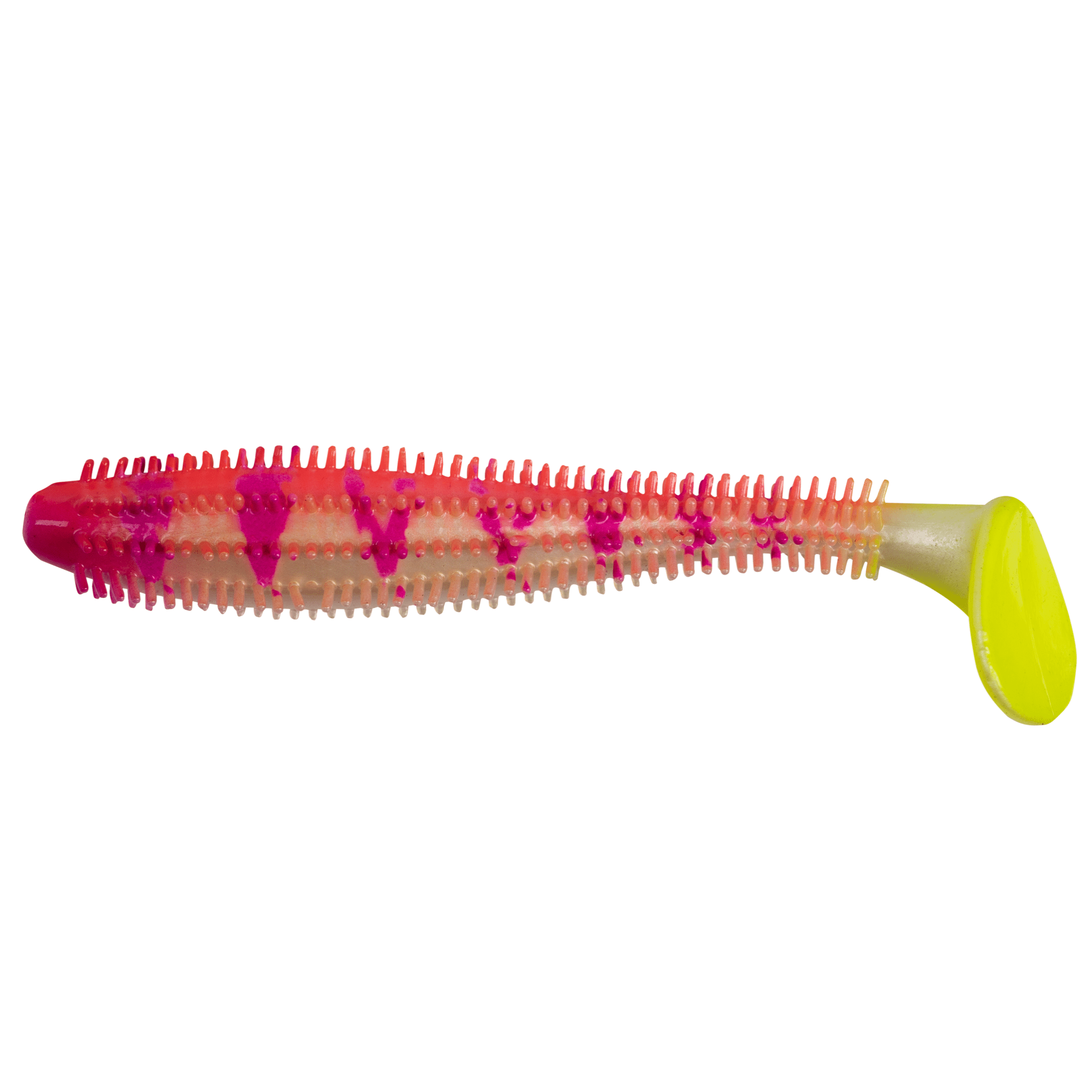 Salmo Spikey Shad 9cm Soft Bait Pink Tiger UV - Walmart.com
