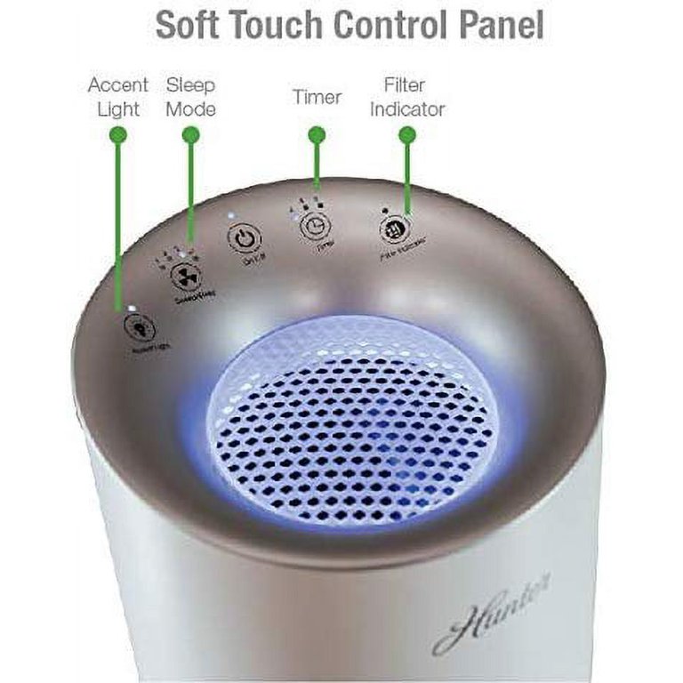 Hunter Digital Tower Air Purifier With EcoSilver And HEPA, 46% OFF