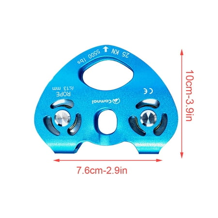 Rock Climbing Pulley Professional Firm High Efficient Dual Bearing ...