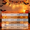 Autumn Leaf Ghost Pumpkin Halloween Womens Relaxed Fit Tie Shoulder ...