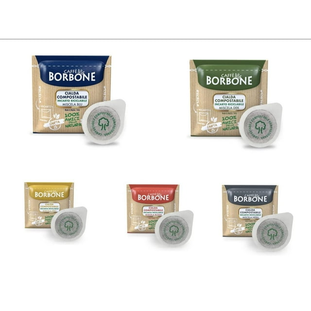 Caffe Borbone Espresso Mixed Flavors 50 ESE Pods - Walmart.com