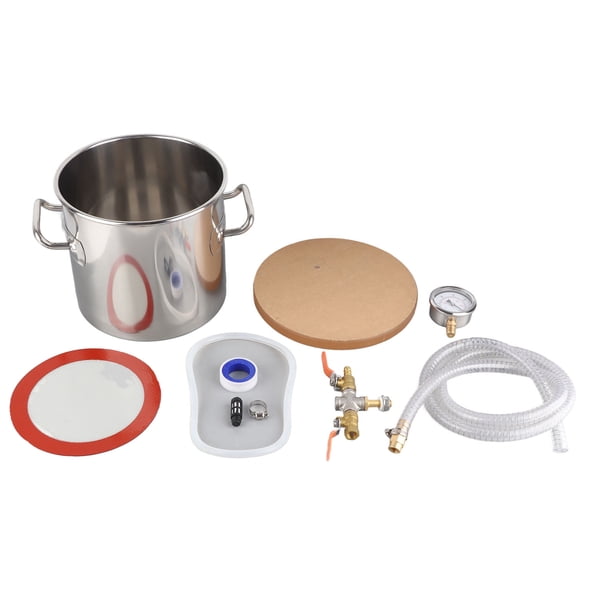 Vacuum Chamber 6L Stainless Steel Silica Gel Multifunctional Resin ...