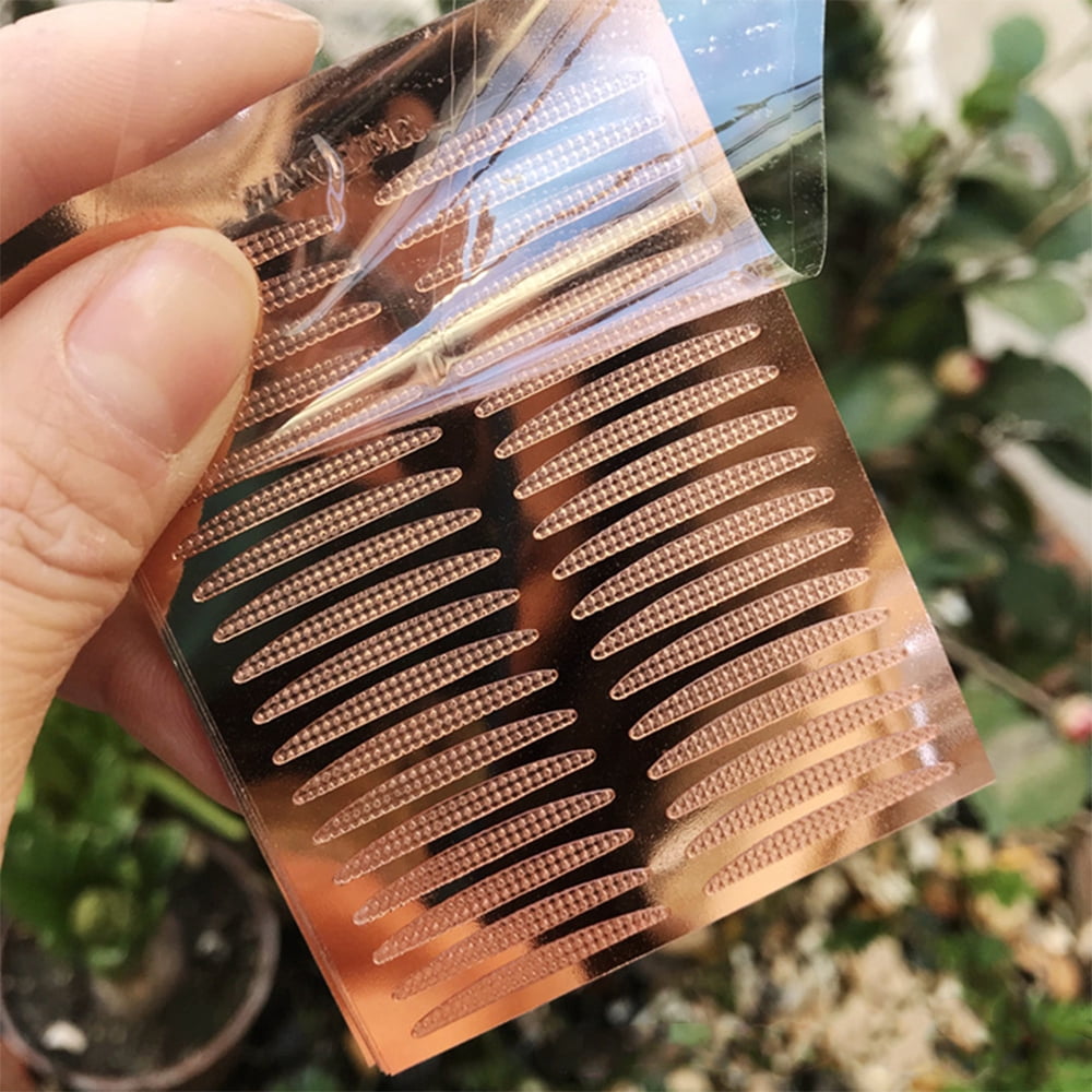 36Pcs Double Eyelid Stickers Natural Fiber Eyelid Contour Stickers For ...