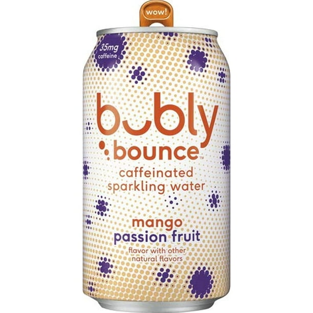 Bubly Bounce Mango Passionfruit 12Oz Can, 12 Fl Oz - Walmart.com