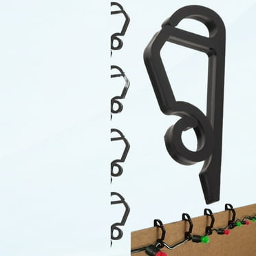 Christmas Light Clip Hooks String Light Hooks Gutter Hooks for Outdoor ...