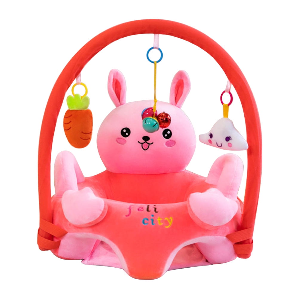 dailooas Baby Sofa Support Seat Cover Plush Learning To Sit Chair with ...