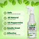 Mighty Mint 16oz Peppermint Oil Rodent Repellent Spray - Walmart.com