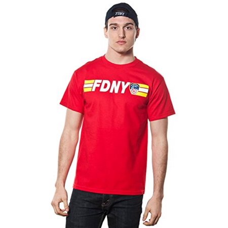 FDNY Adult Red Keep Back 200 Feet Tee | Walmart Canada