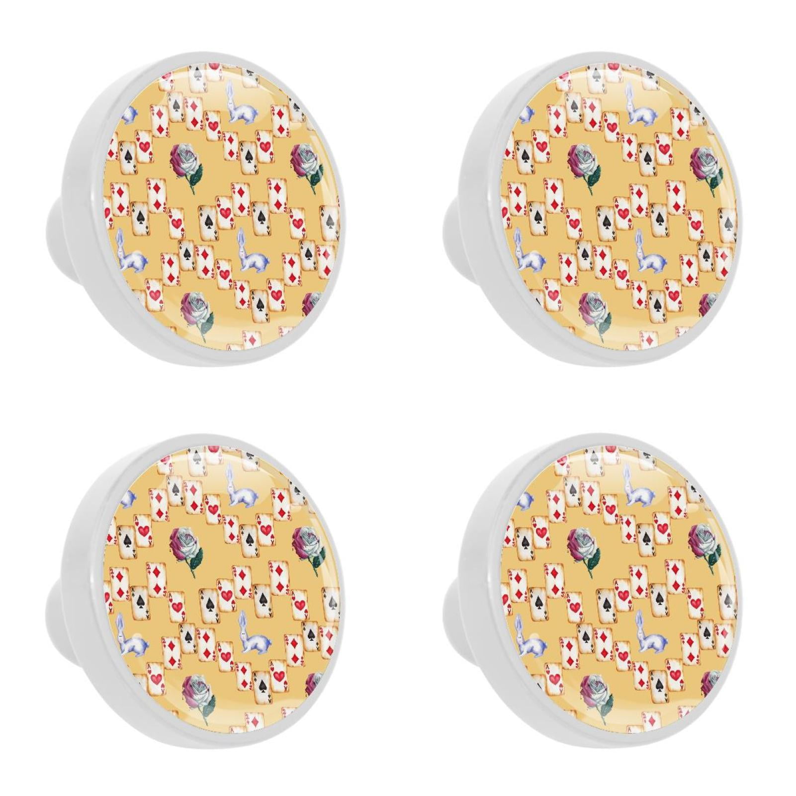 4 Pcs Watercolor Magic Knobs for Kitchen Cabinet Cupboard Dresser ...