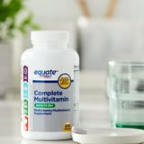 Equate Complete Multivitamin/Multimineral Supplement Tablets, Adults 50 ...