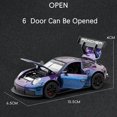 1:32 911 GT3 RS Macan Alloy Sports Car Diecast Model Toys Ornament ...