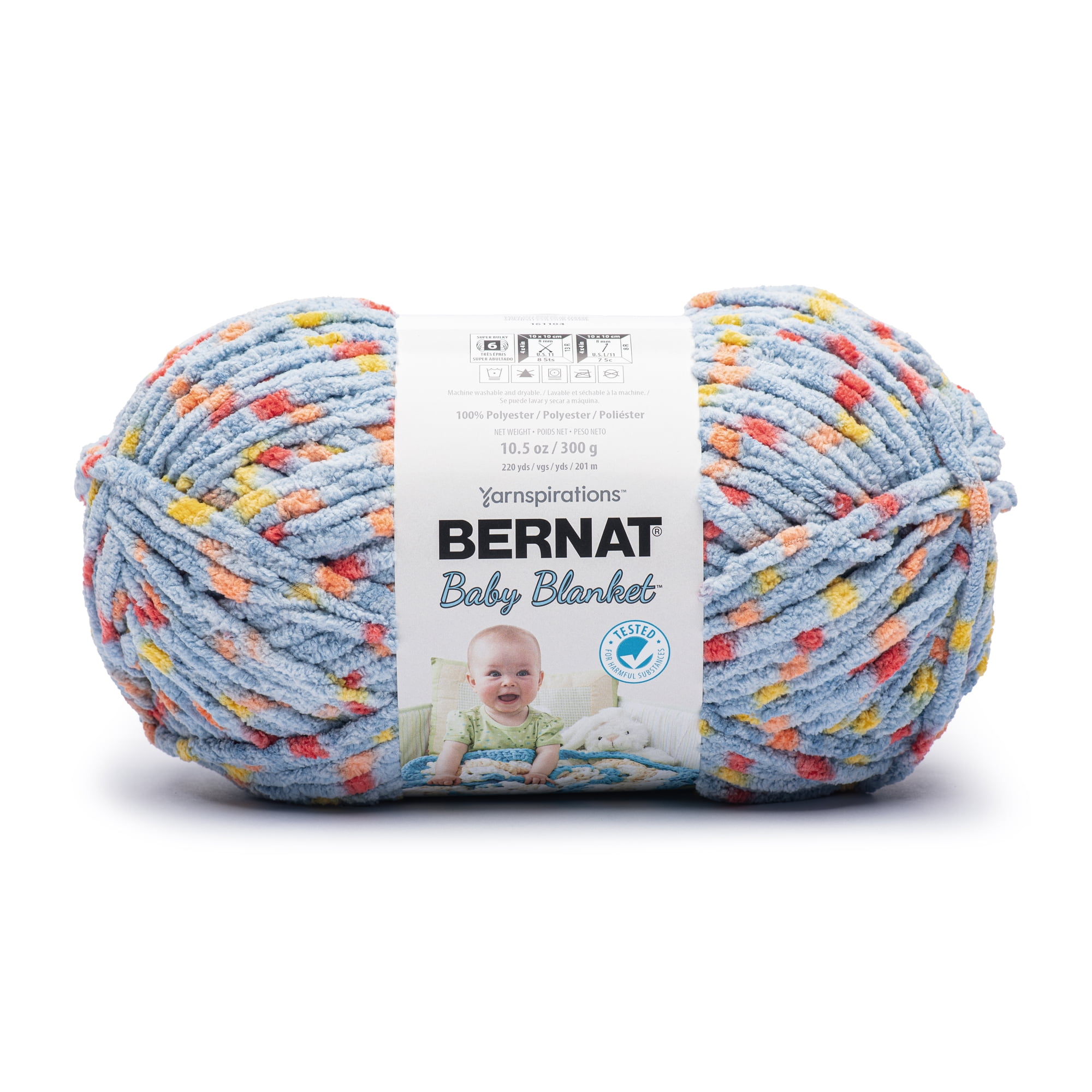 Click here for Bernat Baby Blanket #6 Super Bulky Polyester Yarn... prices