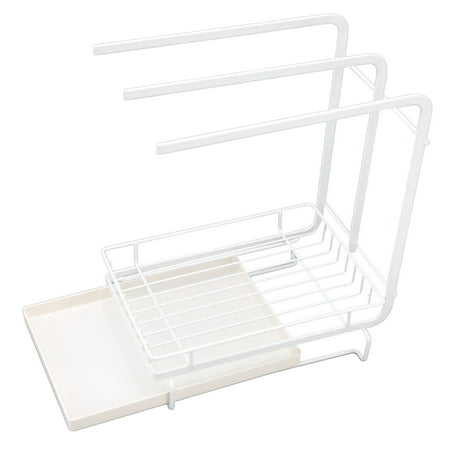 Dishcloth Holder, Countertop Rag Sponge Rack Iron Material Large ...