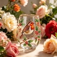 2027 Hummingbird Morning Bliss Glass Tea Cup (400ml/14oz), Anti ...
