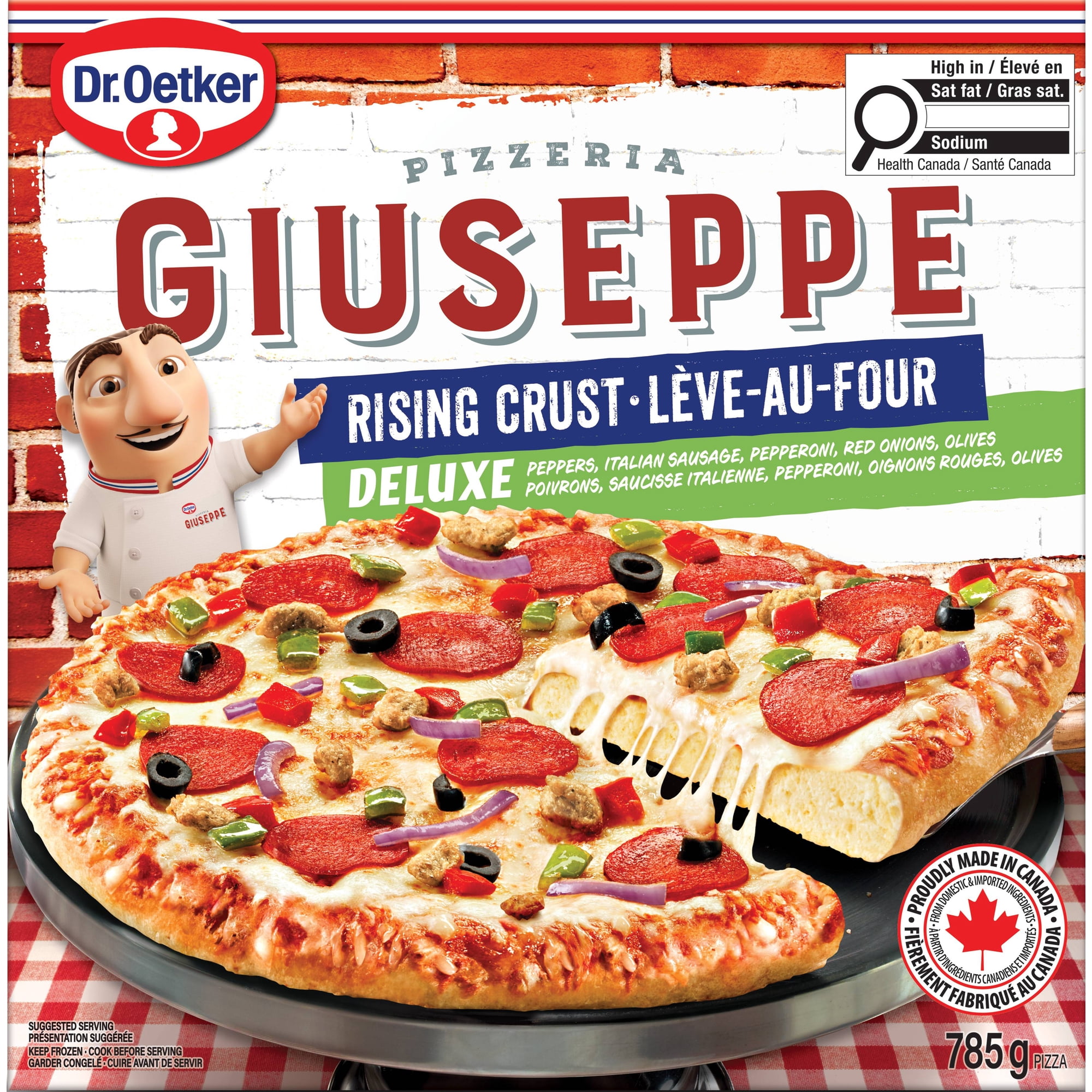 Click here for Dr. Oetker Giuseppe Pizzeria Rising Crust Deluxe P... prices