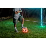 GlowCity Bright LED Soccer Ball, Size 5, Glows in the Dark, Battery ...