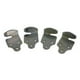 Buyers Products B2591BZ Corner Stake Rack Connector Set - Walmart.com