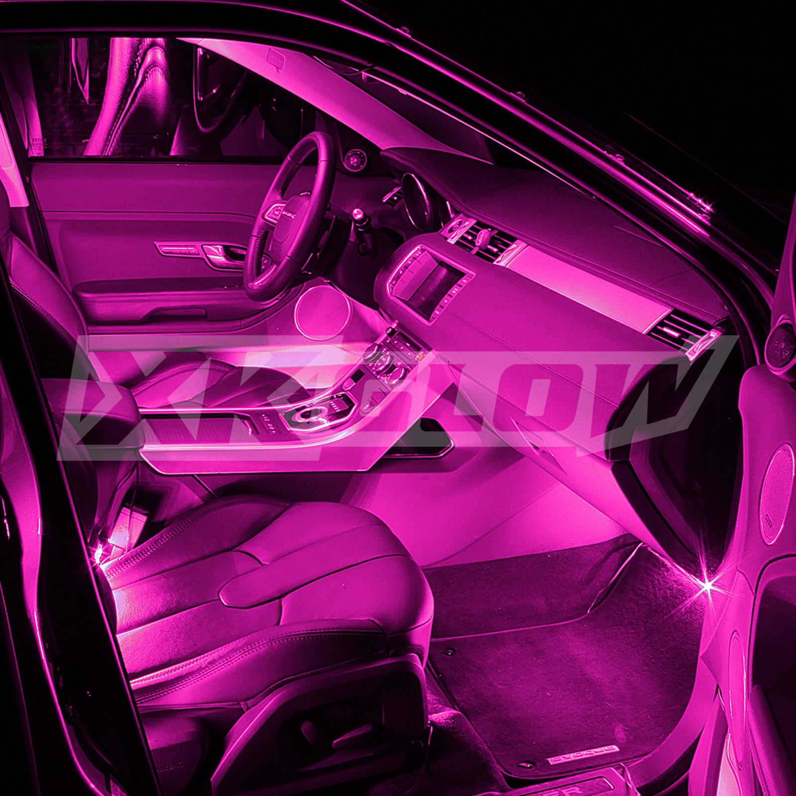 Pink Car Interior Lights