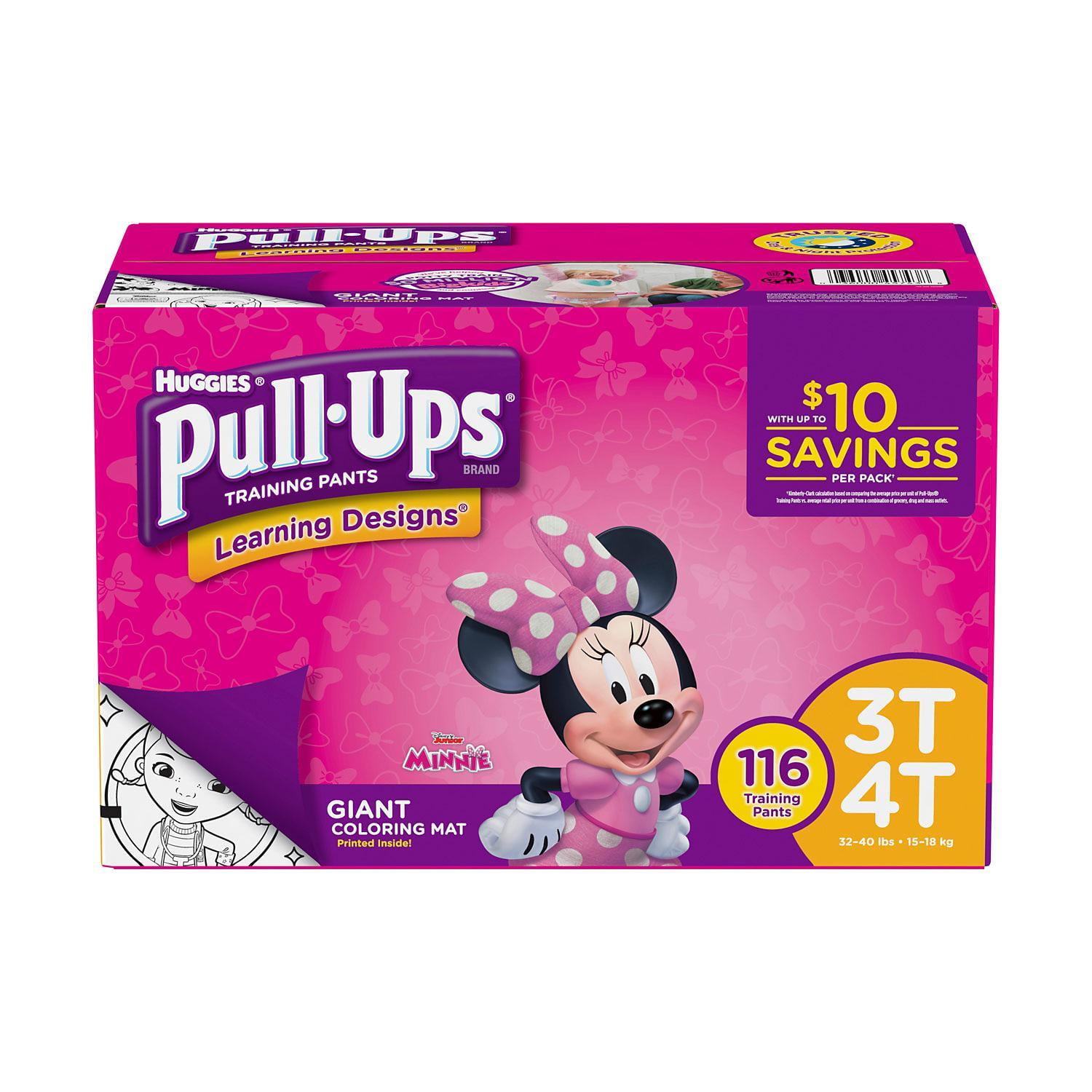 Huggies Pull-Ups Training Pants for Girls (Choose Your Size) - Walmart.com