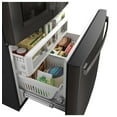 GE APPLIANCES PFE28KBLTS french door freestanding refrigerator ...