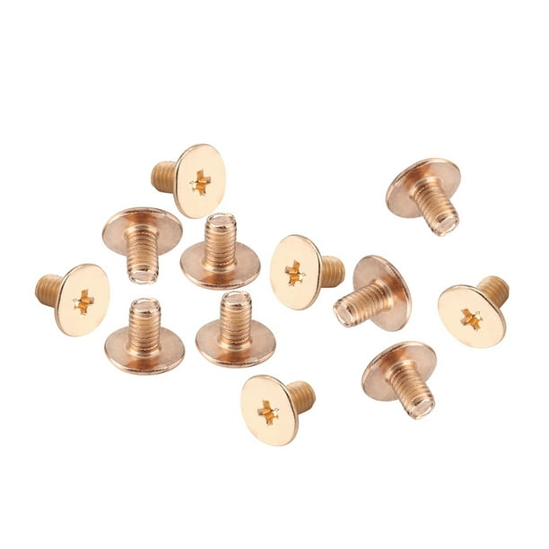 Stud Screw,10pcs Brass Rivet Studs Brass Stud Screw Craft Accessary ...