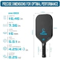 Limited Stock - Pro Japanese T700 Carbon Fiber Pickleball Paddle｜16mm ...
