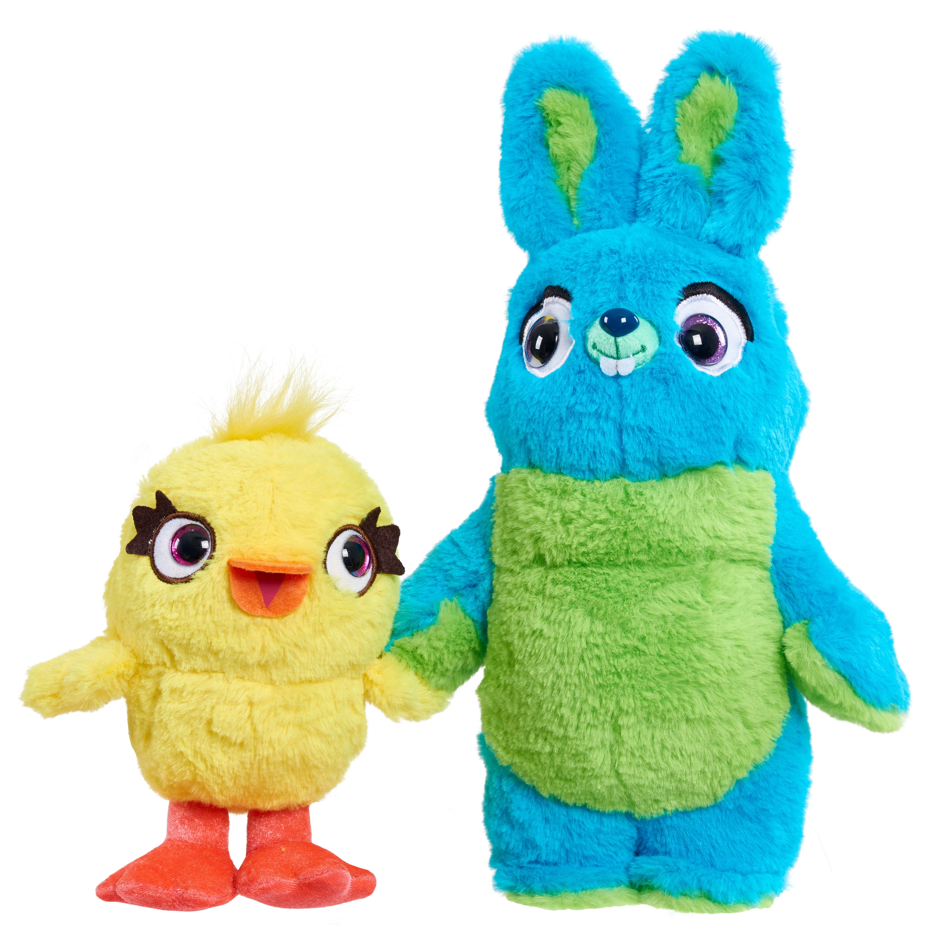 Disney-Pixar's Toy Story 4 Talking Ducky & Bunny Plush, Officially ...
