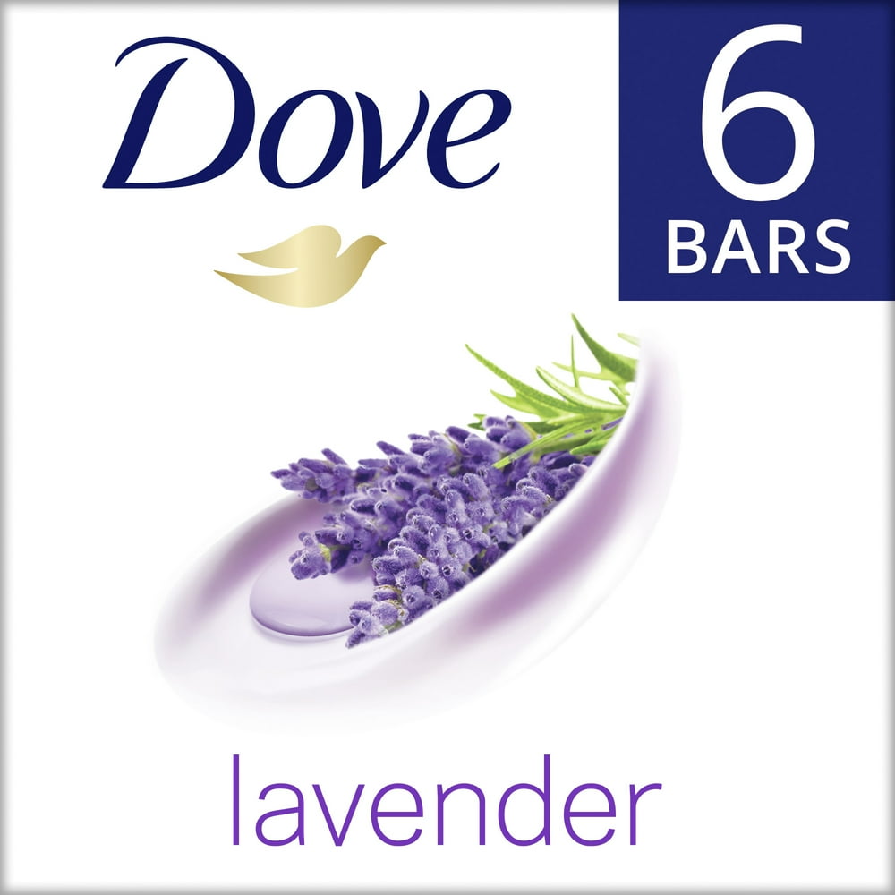 Dove Beauty Bar Relaxing Lavender 3 75 Oz 6 Bars