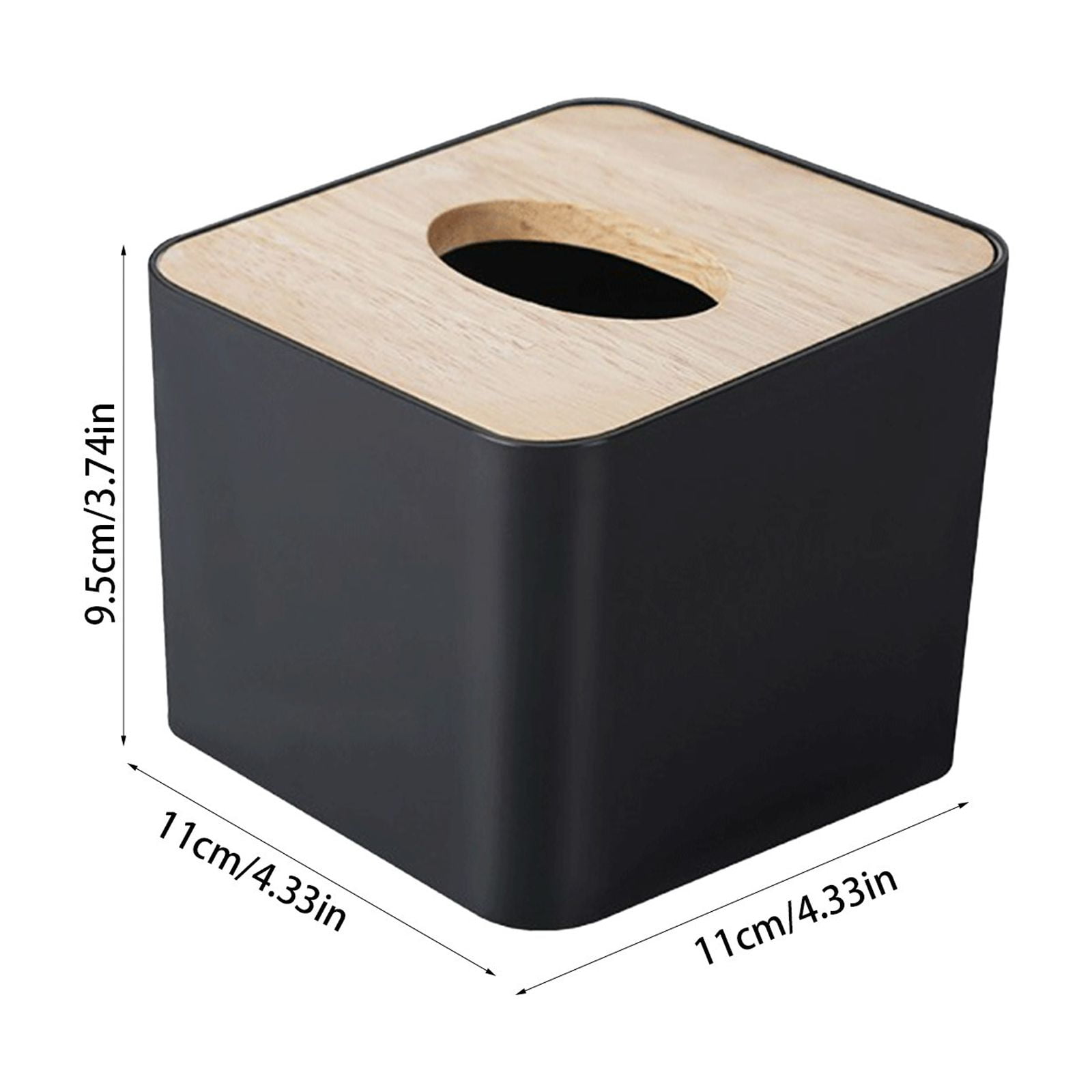 Click here for Cuyhtdup Tissue Box Wood Tissue Box Living Room Di... prices