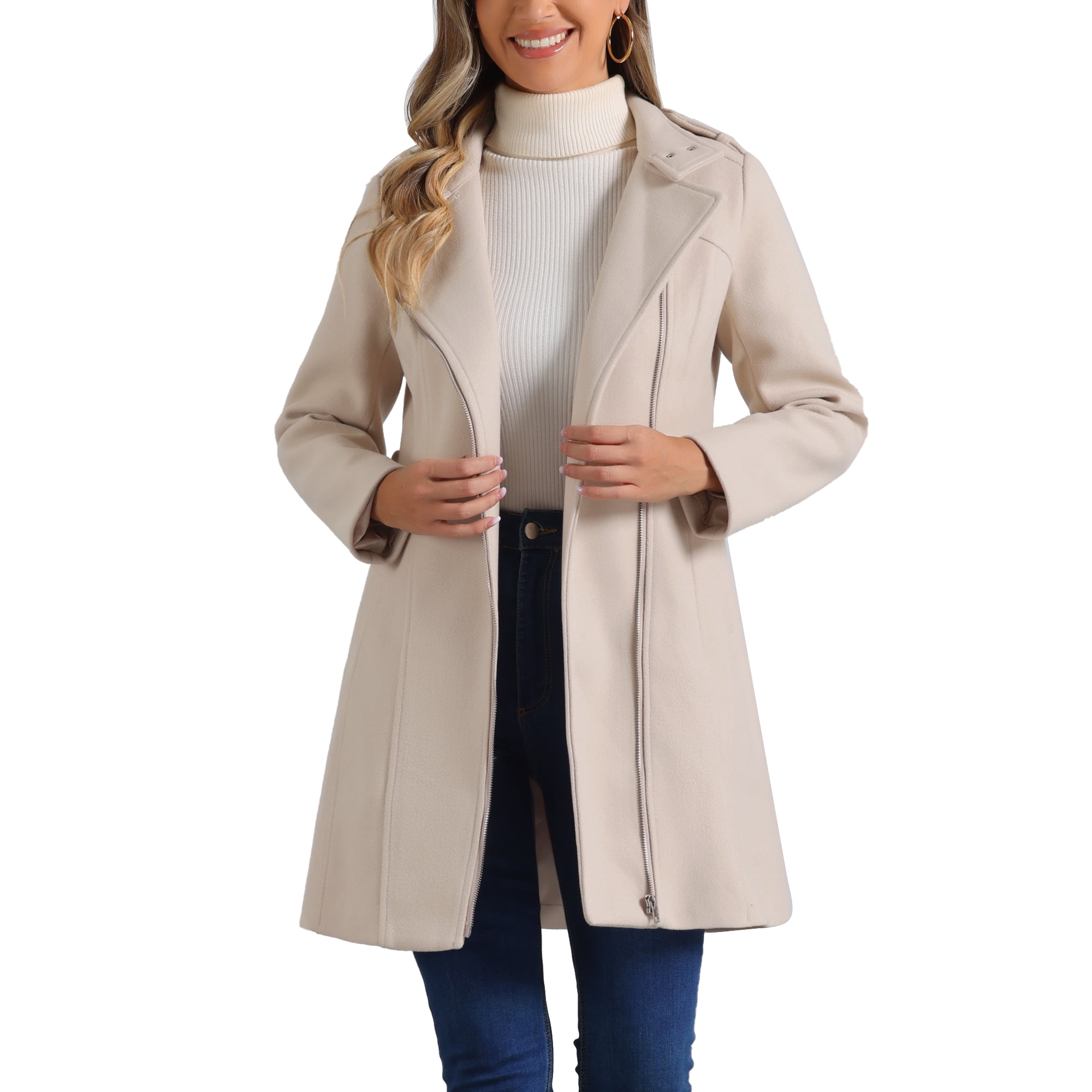 Click here for Inspire Chic Classic Stand Collar Coat For Womens... prices
