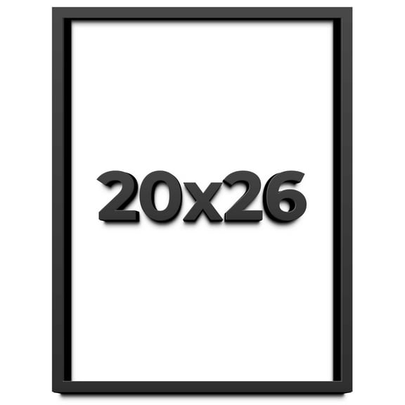 34x19 Shadow Box Frame White | 1.125 Inches Deep Real Wood Rustic ...