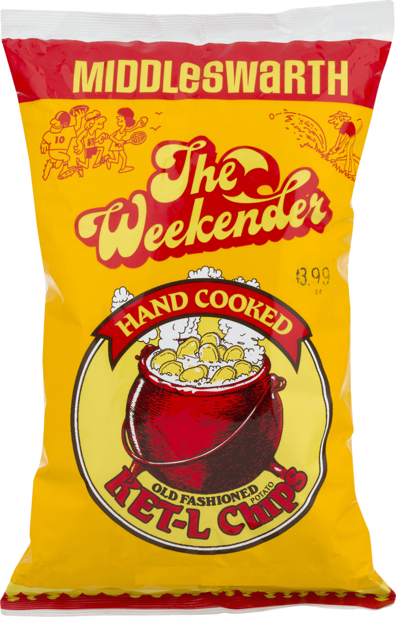 Middleswarth Hand Cooked Old Fashioned KET-L Potato Chips The Weekender ...