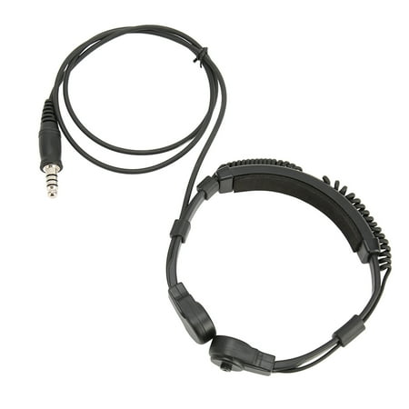 Throat Microphone Headset, Neckband Structure Reduce Electronic ...