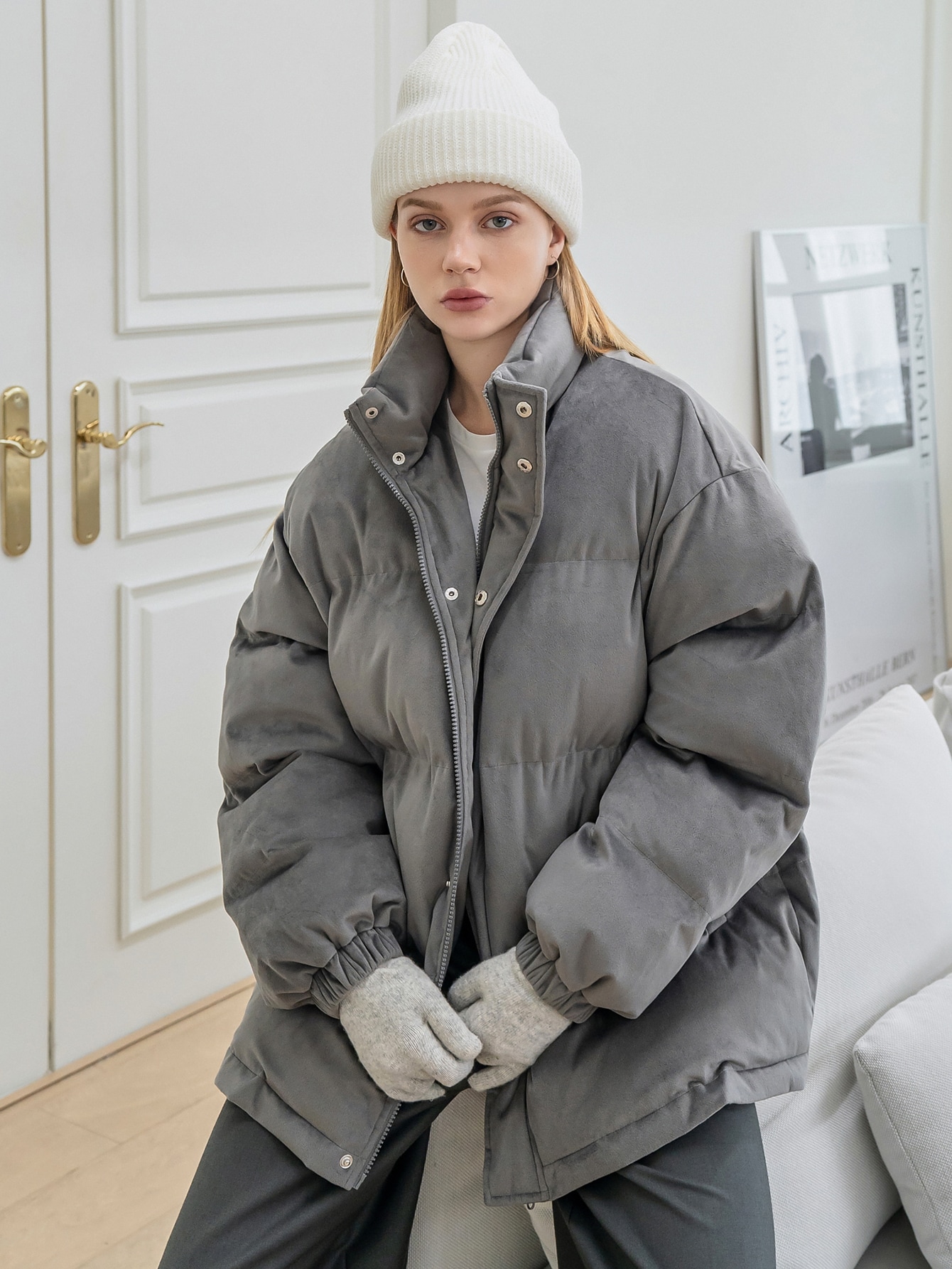 37％割引ホワイト系,FREE SIZEトップ AMERI LAYERED SLANT CABLE KNIT SET ニット/セーター トップスホワイト系FREE SIZE-OTA.ON ...