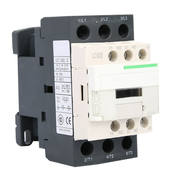 Electric AC Contactor,LC1-D NEW Electric 50/60Hz Contactor AC Contactor Tried and Trusted ...