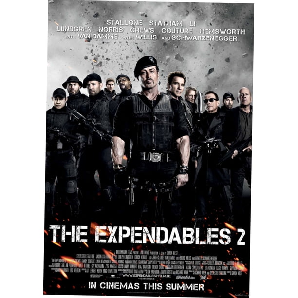 The Expendables 2 Movie Poster
