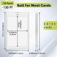 130PT Magnetic Card Holders for Trading Cards, 18ct One Touch Holder ...