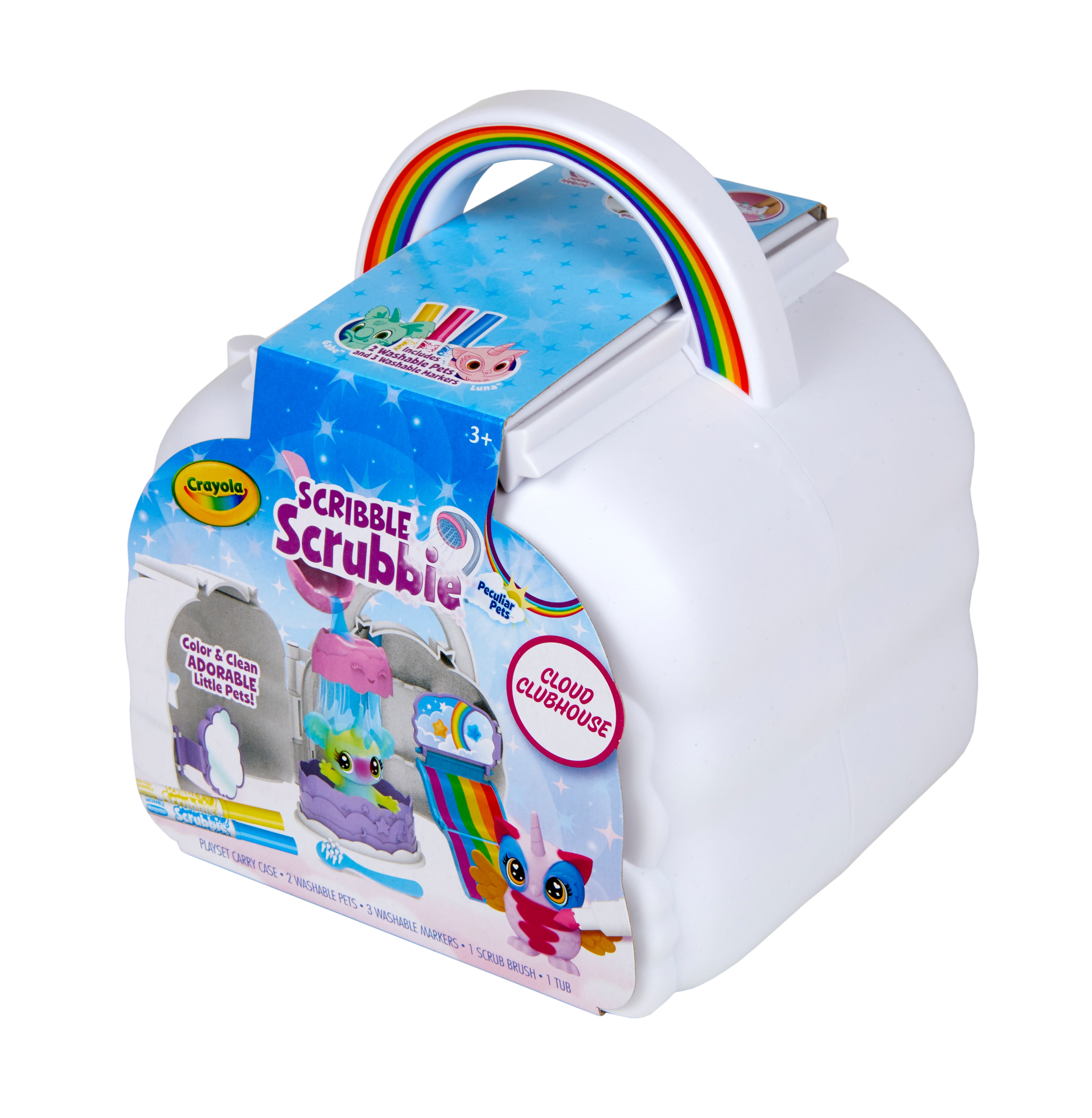 Buy Crayola Scribble Scrubbie Cloud Clubhouse, School Supplies ...