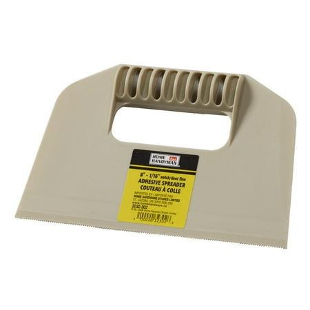 V Notch Adhesive Spreader - Plastic, 8" x 1/16" | Walmart Canada